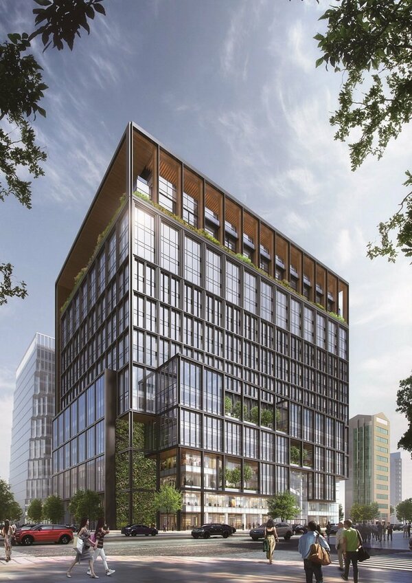 Nishi-Nippon Railroad developing 100,000 m2 GFA building in Fukuoka’s ...