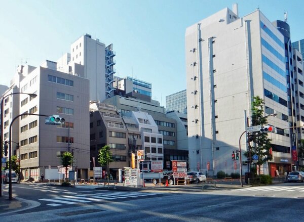 Logistics material manufacturer constructing Shinbashi mixed-use ...