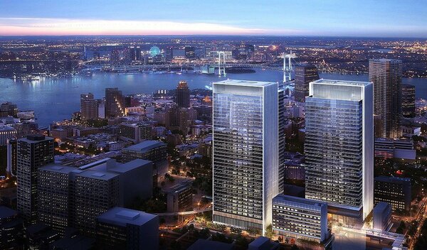 Tokyo Gas starts constructing Tamachi Station Tower N - NIKKEI REAL ...