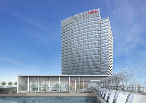New Nissan Head Office Building Awarded Highest Eco-ranking - NIKKEI ...