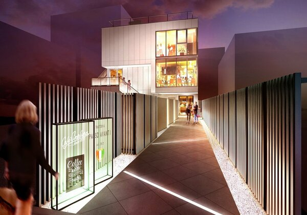 Restaurant building with SOHO offices planned in Nishi-Azabu - NIKKEI ...