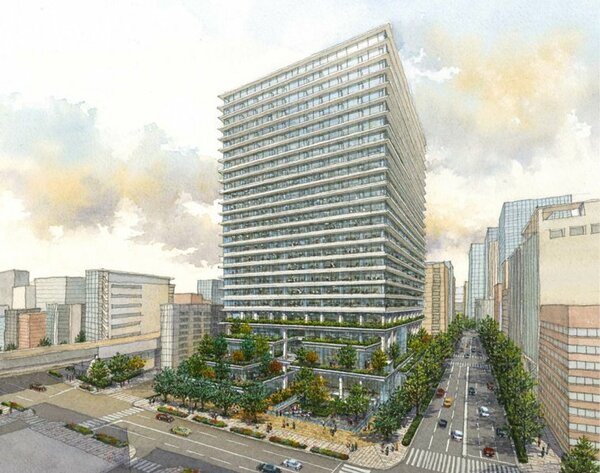 TOKYO TATEMONO to Construct 110,000 m2 Building in Kyobashi - NIKKEI ...